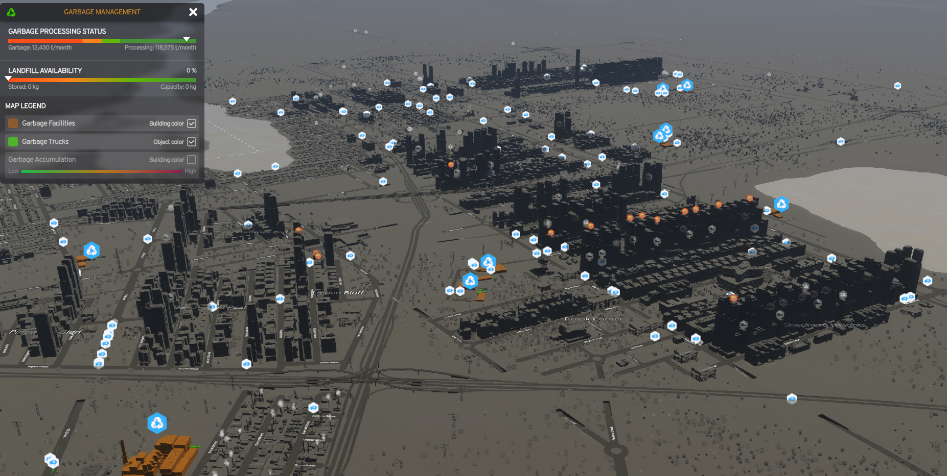 Garbage Facilities Not Sending Out Enough Garbage Trucks As Required to Pick Up All Trash ...